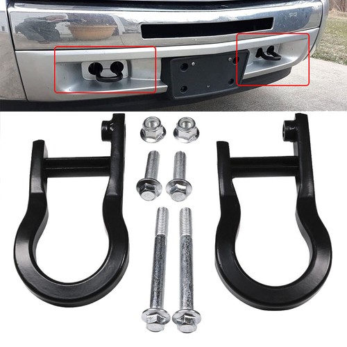 Pair (2) Tow Hooks for Chevy Silverado GMC Sierra 1500 2007-19 84192871 ...