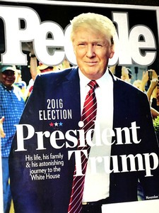 PEOPLE MAGAZINE November 21, 2016 ELECTION OF PRESIDENT DONALD TRUMP ...