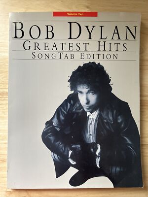 1999 Bob Dylan Greatest Hits Song Tab Edition Songbook Sheet Music SEE ...
