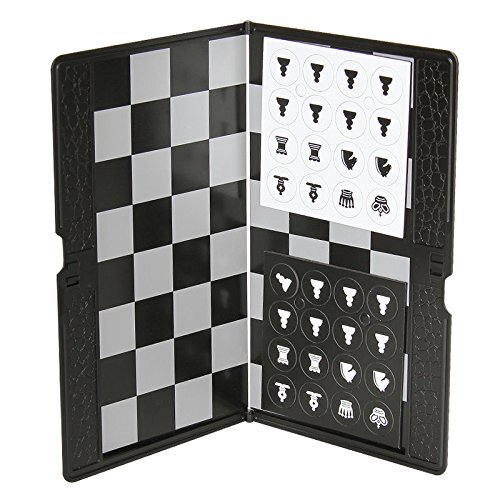 Foldable MINI Magnetic Chess Set Portable Wallet Pocket Chess Board ...