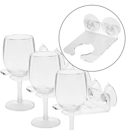 Support De Verre à Vin à Ventouse, Organisateur De Gobelet Simple Pour ...