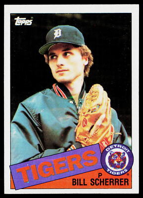 Bill Scherrer 1985 Topps #586 Detroit Tigers | eBay