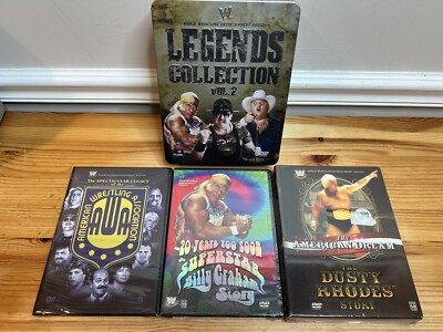 WWE Legends DVD Collection Vol 2 Billy Graham AWA Dusty Rhodes Rare ...