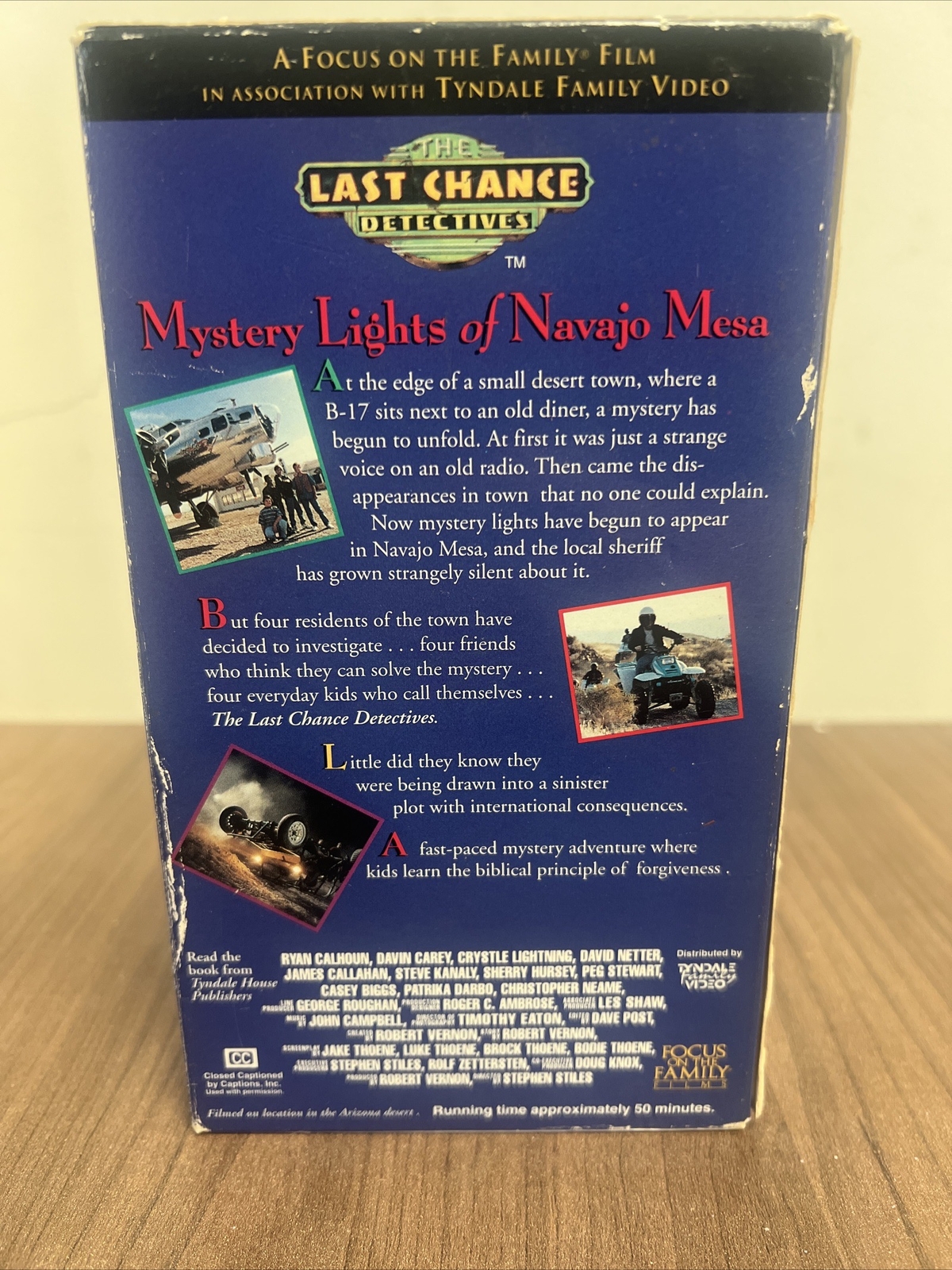 VHS OOP The Last Chance Detectives Mystery Lights of Navajo Mesa | eBay