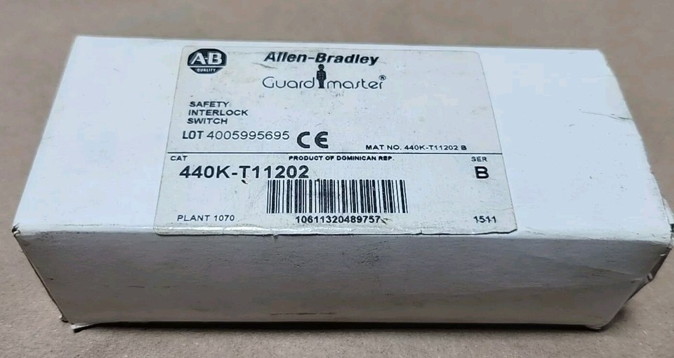 *NEW* Allen-Bradley 440K-T11202 /B Trojan 5 Safety Interlock Switch ...