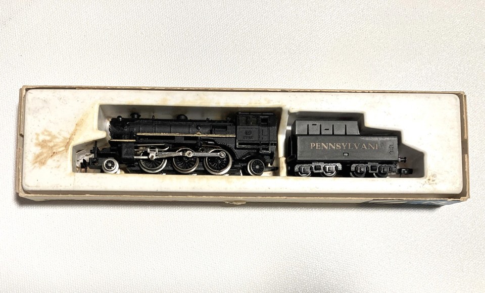 N-Scale Train Lot Locomotive-Dummy Locomotive-7 Railcars-Track&Rapido ...