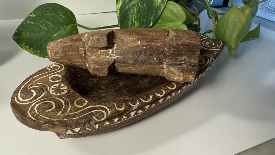 Antique Papua New Guinea Carved wood Pig, Massim Culture Oceanic Art | eBay