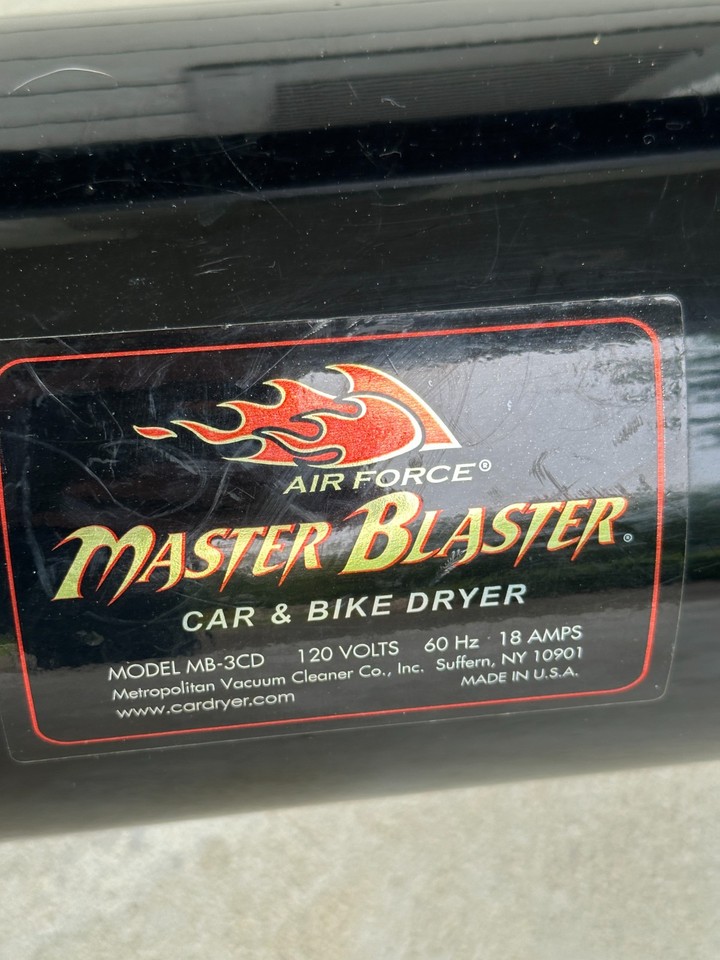 Air force Master Blaster Car & Bike Dryer 4.0 Horsepower & Attachments ...