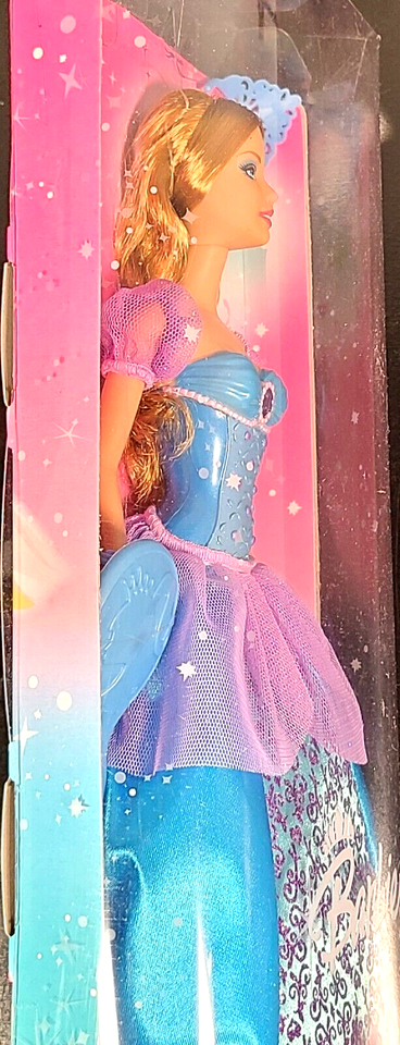 Barbie Princess Doll Blue & Purple Sparkle Dress Mattel 2008 | eBay