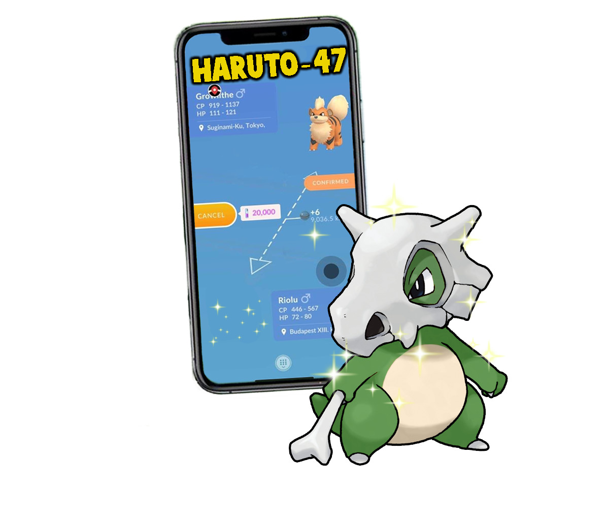 Pokemon Shiny Cubone Trade 1M or Registered | eBay