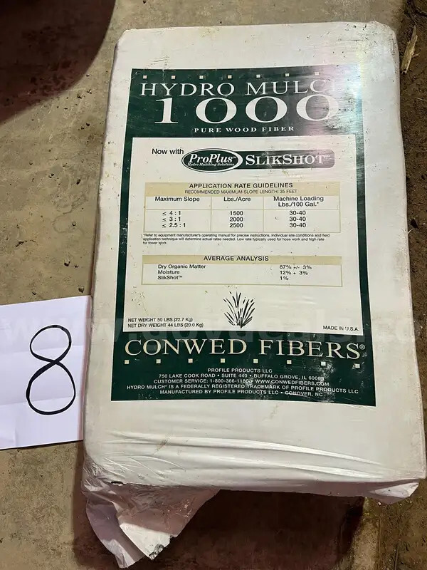 Ten 50lb bags of Conwed 1000 Hydro Mulch. For seeding grass. 10 bags | eBay