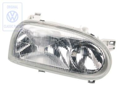 VW Golf MK3 GTI VR6 RHD Twin Chamber Headlight Front Right Genuine OEM ...