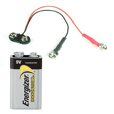 PP9 BATTERY ADAPTER (& BATTERY) FOR PP3. TRANSISTOR RADIOS DECCA, BUSH ...