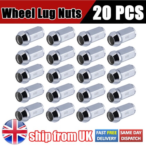 20X Alloy Wheel Nuts M14 X 2 19MM Bolt Lug Stud UK For Ford Transit MK6 ...