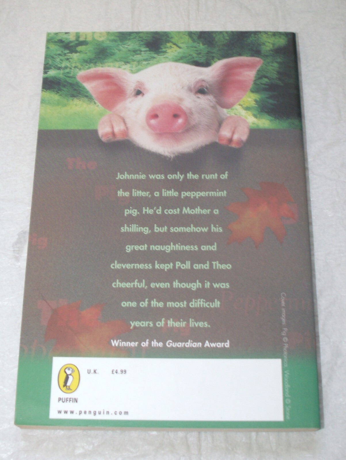 Peppermint Pig by Nina Bawden (1977, Trade Paperback) for sale online ...