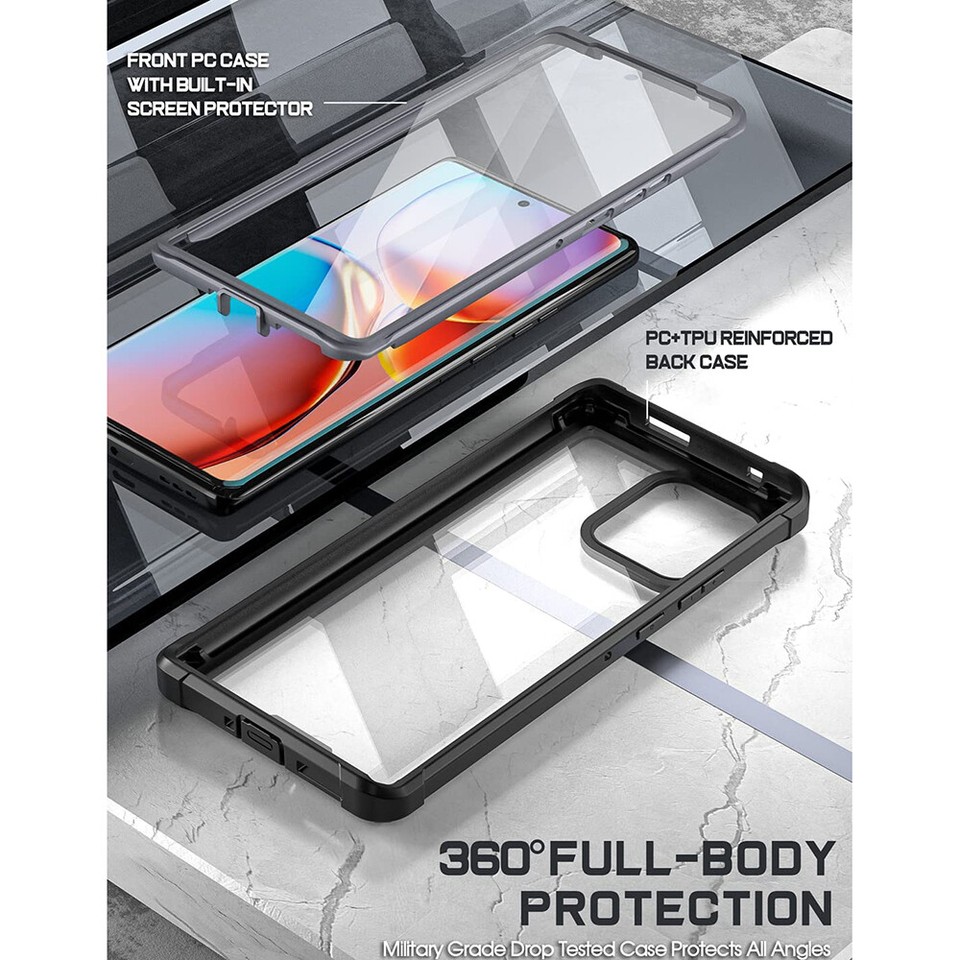 For Motorola Moto Edge / Edge Plus 2023 Case | Poetic with Built-in ...