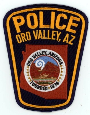 ARIZONA AZ ORO VALLEY POLICE NICE SHOULDER PATCH SHERIFF | eBay