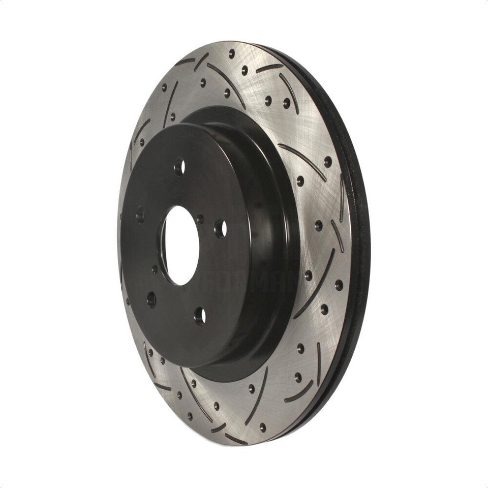 [Front+Rear] Drilled Slot Disc Brake Rotors Kit For 2015-2019 Subaru ...