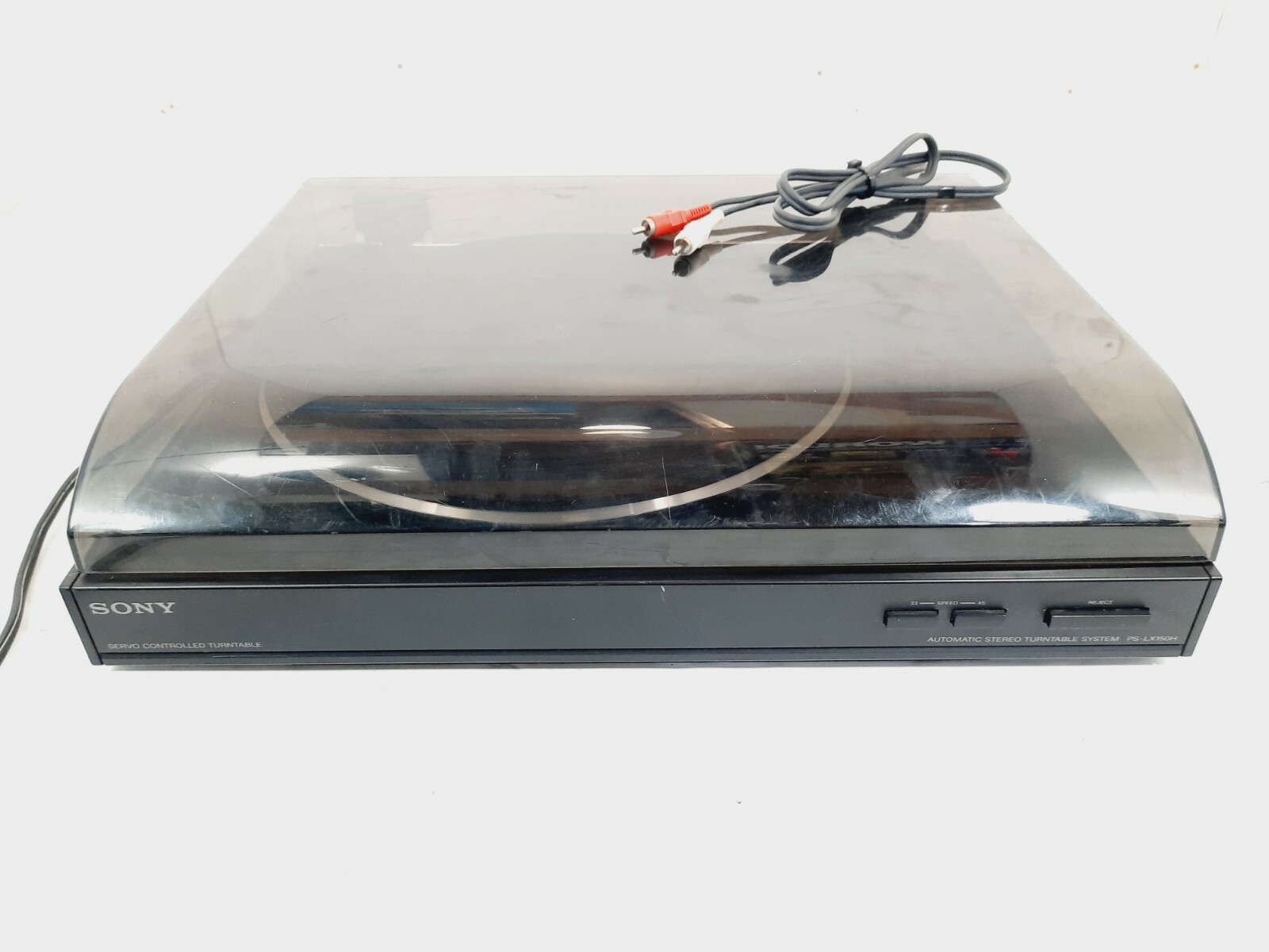 Vintage Sony Stereo Turntable System Ps-lx150h Vinyl Record Player for ...