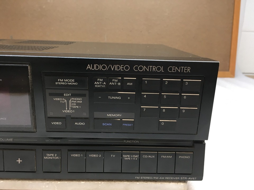 Sony STR-AV67 Audio-Video Control Center FM Stereo AM-FM Receiver NO ...