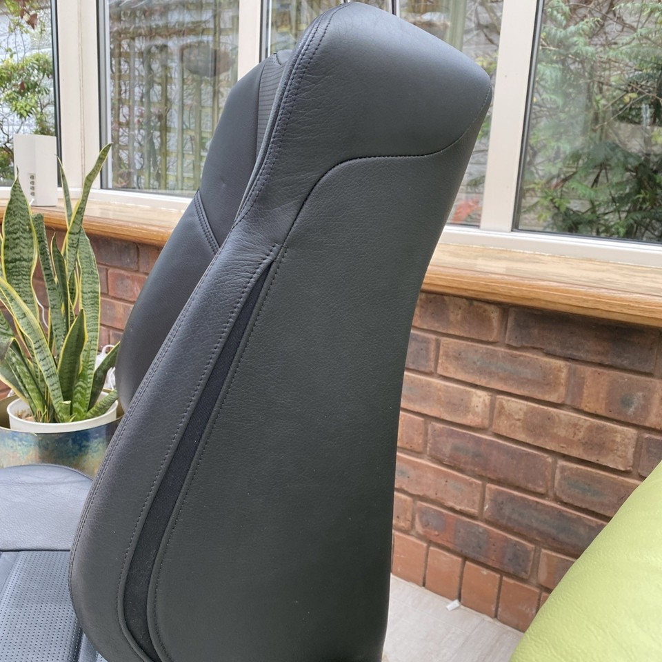 Front Seat Mercedes W212 E63 AMG Right O/S Leather Black Memory | eBay UK