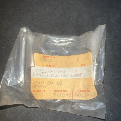 Kawasaki NOS NEW 23026-1064 License Lamp Light Lens EN ER EX KLE KLX ...