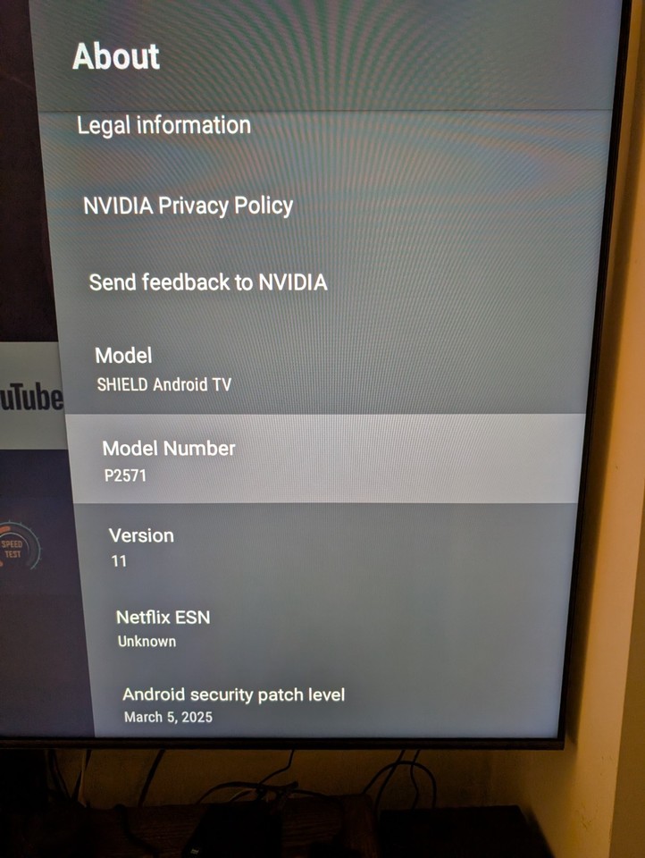 NVIDIA Shield TV (2015) Model P2571 4K HDR Media Streamer with Game ...