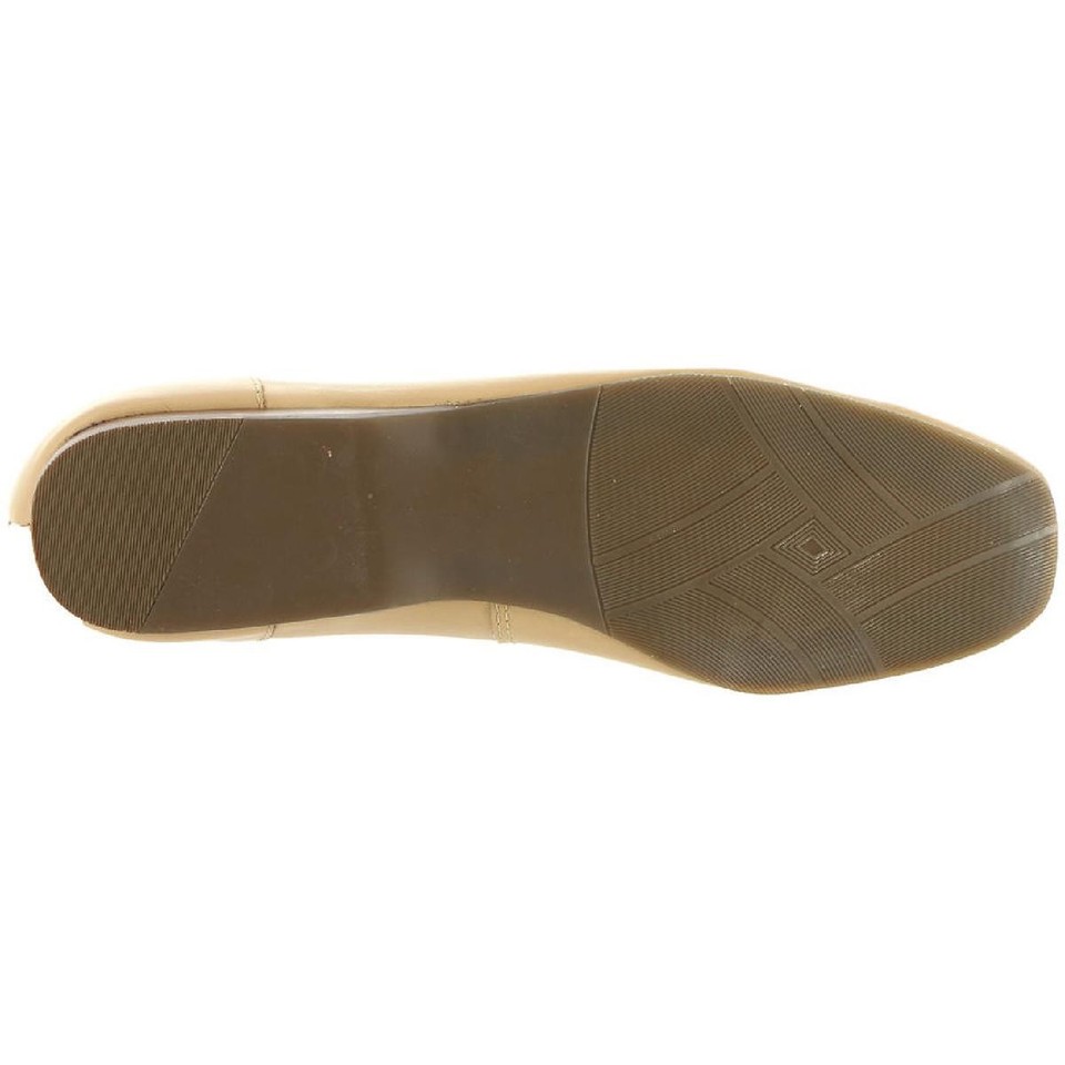 Array Womens Freedom Beige Leather Loafers Shoes 9.5 Narrow (AA,N) BHFO ...