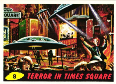 Mars Attack 1994 Topps Terror in Times Square | eBay