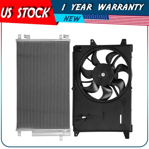 Engine Cooling Fan and AC Condenser Assembly For 2016 2017-2022 ...