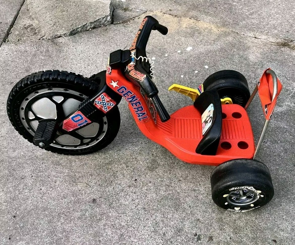 1982 Dukes Of Hazzard Power Cycle Big Wheel Vtg Holy Grail Coleco W ...