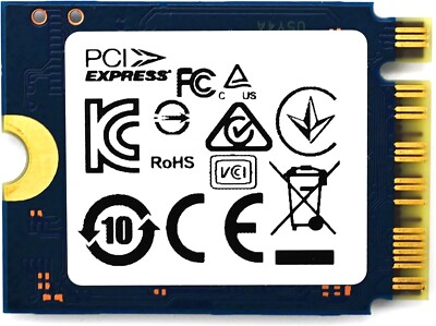 128 256 512 GB 1TB SSD M.2 2230 PCIe NVMe SSD Laptop w/ Windows 11 Pro ...