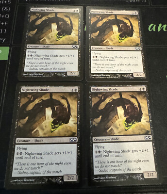 Nightwing Shade X4 M14 2014 Core Set Magic the Gathering MTG | eBay