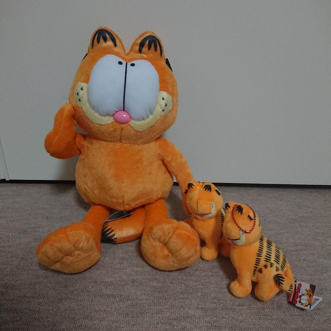 Garfield BIGstuffed toy2 & mascot 2 3-piece set | eBay