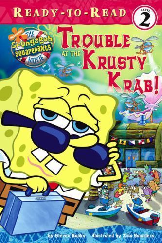 Trouble at the Krusty Krab by Steven Banks (2004, Library Binding) for ...