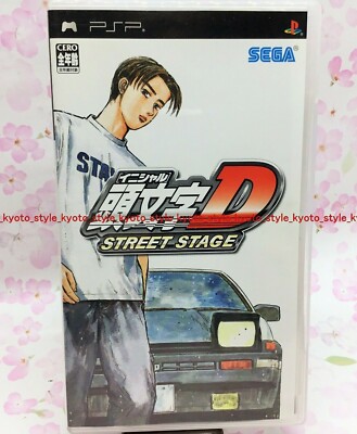 USED PSP PlayStation Portable Initial D Street Stage Game soft ...