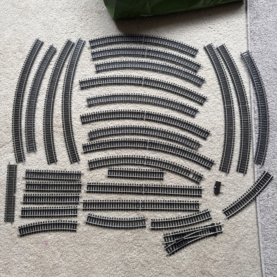 Job Lot Model 00 Gauge Train Track | eBay UK