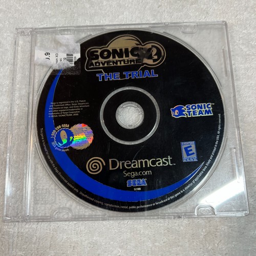 Sonic Adventure 2 The Trial Dreamcast Game Disc Only Cleaned | eBay