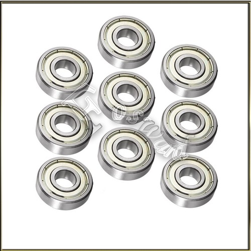 Deep Groove Ball Bearing Double Shield Stainless Steel ZZ Bearings ...