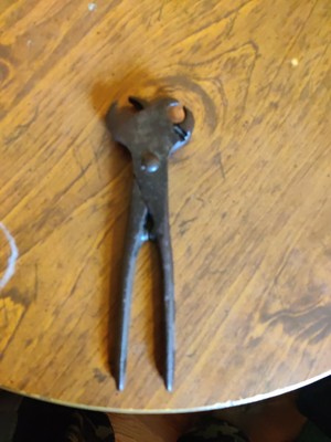 antique double head hog nose ring pliers | eBay