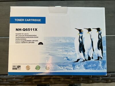 1PK NH-Q6511X High Yield Toner Cartridge Black For HP LaserJet 2410 ...