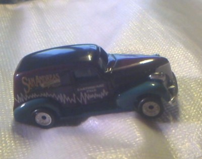 1996 Matchbox 39 Chevy Delivery Sedan San Andreas Brewing Co w ...