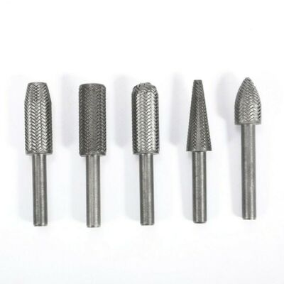 5pcs Rotary Rasp Set Wood Working Cutter Drill Bits For Wood Grinding ...
