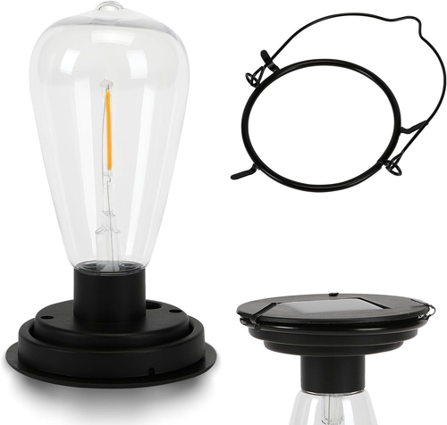 Replacement Solar Light Tops-1 Pack Solar Light Bulbs-With Bulb for ...