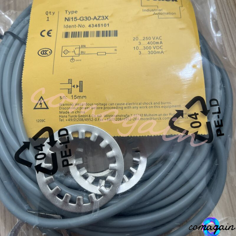 2-Pins 7M Inductive Threaded Proximity Switch Sensor For TURCK NI15-G30 ...