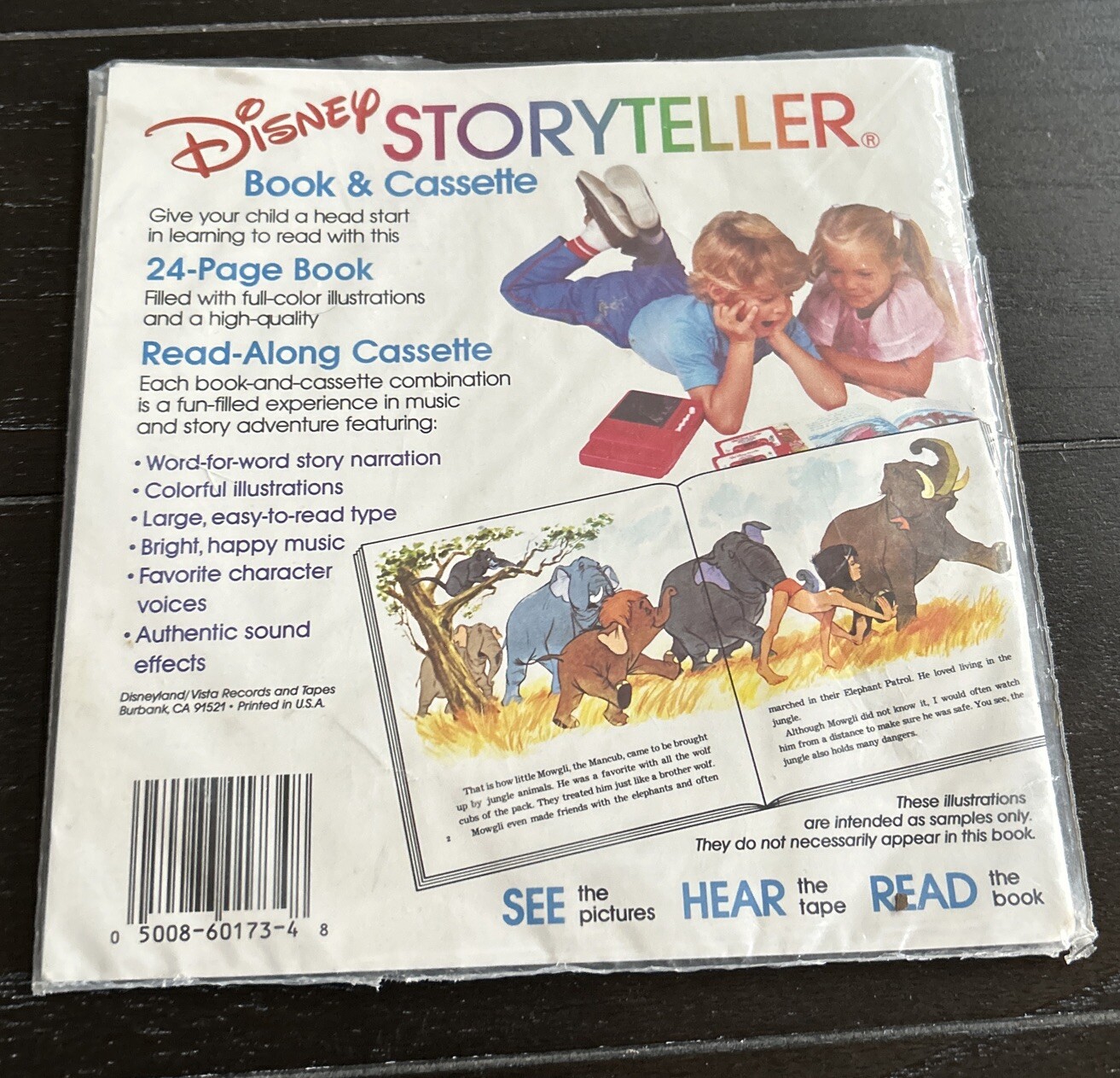 Disney Storyteller The Night Before Christmas Read Along Book ONLY | eBay