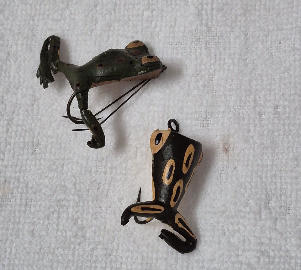 Vintage Lures Frog Fly Lures | eBay