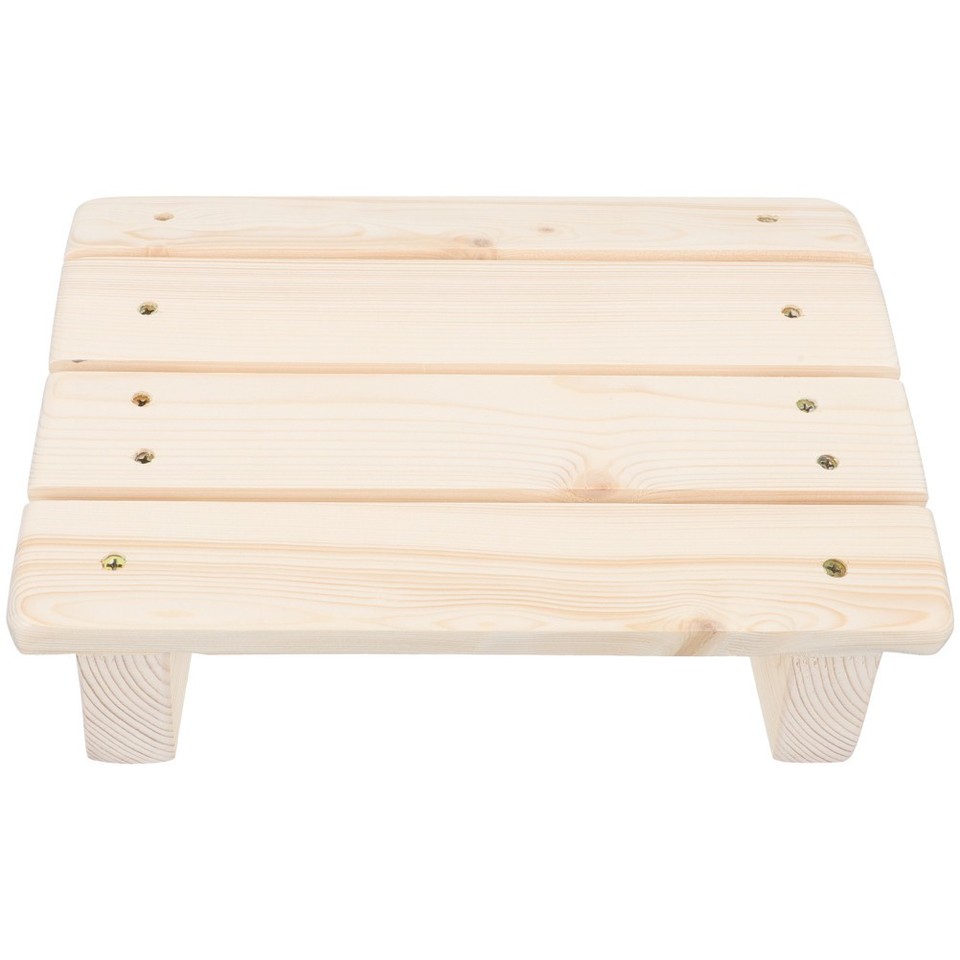 Wooden Foot Stool Under Desk Foot Rest Home Office Slanted Foot Stool ...