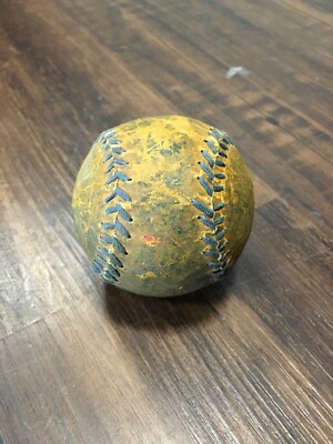 ANTIQUE STITCHED LEATHER BASEBALL EARLY 20th CENTURY | eBay