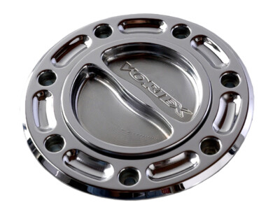 Vortex Chrome Gas Fuel Cap Lid + Base Yamaha YZF 600R 1000R R6 R1 | eBay